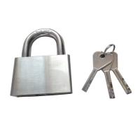 China 201SS Robust Stainless Steel Padlock Key Locking System for sale