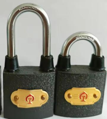 China Corrosiebestendige ijzeren pad slot lange boeien voor buitenbeveiliging Te koop
