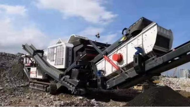 Portable Mining Limestone Mobile Stone Impact Screen Rock Crusher