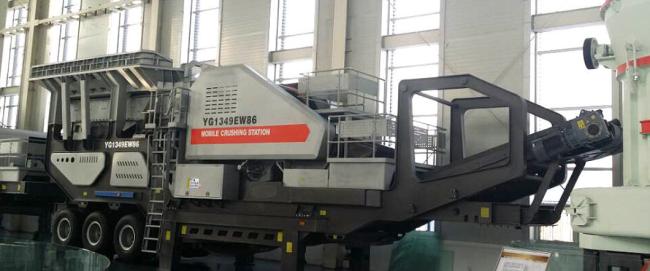 Mobile Stone Iron Gold Ore Rock Mining 100tph Jaw Crusher