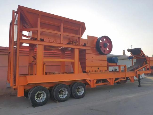 China Good Quality Mobile Jaw Crusher Plant Manufacture