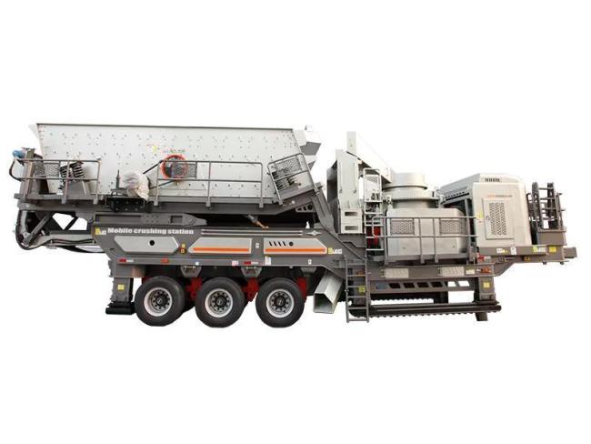 High Capacity Mobile Cone Crusher and Screening Plant for Stone Crushing