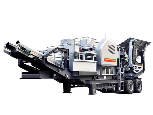 High Capacity Mobile Cone Crusher and Screening Plant for Stone Crushing