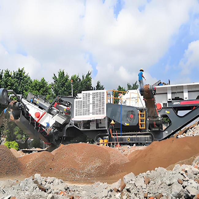 Mining Quarrying Stone Construction Mobile Crawler Impact Crusher China Manufacturer