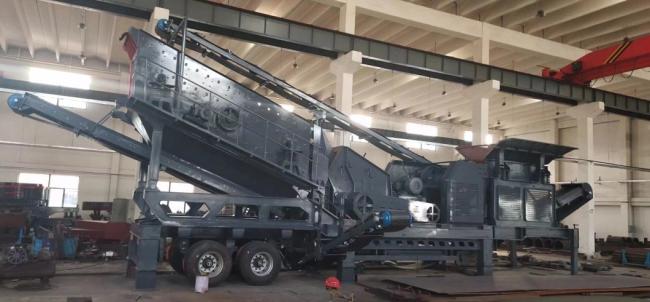 Mobile Tracked Concrete Impact Crusher Stone Crusher Line China Manufacturer