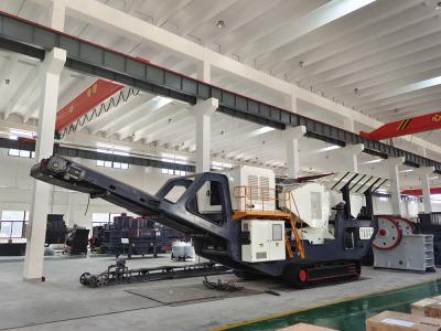 China 70-700tph Mobile Concrete Crusher with Diesel Engine and 1year After Sales Assistance for sale