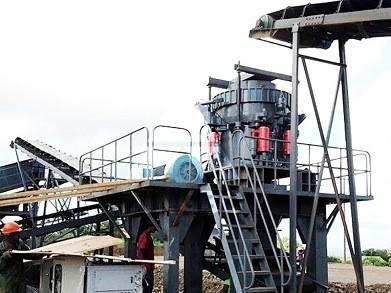 China HP-160/HP-220/HP-315/HP-400 Hydraulic Cone Crusher Machine with and High Capacity for sale