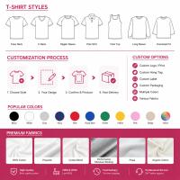 China Customed T-shirt for sale