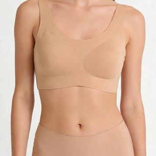 China Breathable and Soft Seamless Jelly Sports Bra Set with Medical-Grade Silicone Adhesive in Multiple Colors for sale