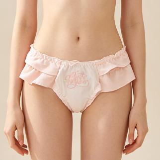 China Plush Breathable Cotton Women's Brief with Restful Comfort Fit and Tag-Free Chafe-Free Design for Home Nightwear for sale