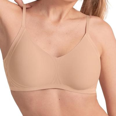 China Ergonomic Seamless Stretchy Jelly Sports Bra Wireless Jelly Support Bra for Running and Gym Workouts for sale