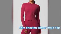 Best Winter Yoga Zip Top Shaping and Breathable Activewear