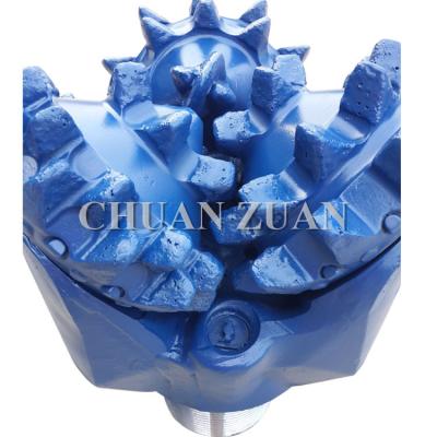 Cina Il rotolo ha forgiato lo scalpello a rulli triconico 12 6 a 1/4 pollici il 5/8 di collegamento del filo del registro di api in vendita