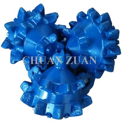 Cina Il rotolo ha forgiato lo scalpello a rulli triconico 12 6 a 1/4 pollici il 5/8 di collegamento del filo del registro di api in vendita