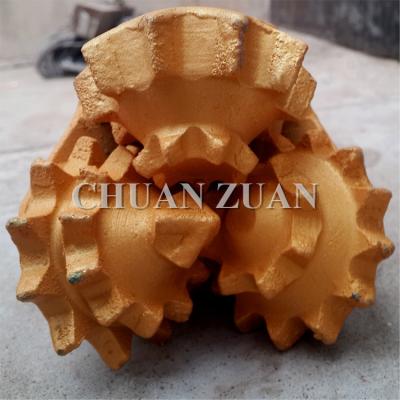 中国 IADC 127の鋼鉄歯のトリコンビット3中型の柔らかい頁岩のための7/8インチ98MM 販売のため