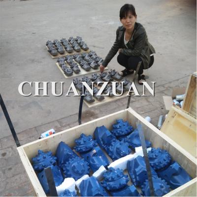 Cina l'apri del foro del pozzo d'acqua dell'olio canta il pezzo di cono con le taglierine d'acciaio dello scalpello a rulli del dente in vendita