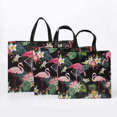China Full printing lovely shopping laminated pp non woven tote bag for sale