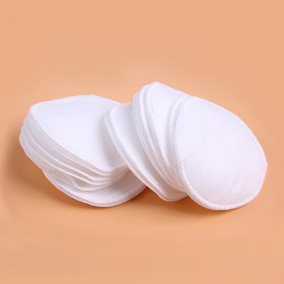 China A borda costurou o algodão que natural do diâmetro de 6cm as almofadas de algodão redondas da beleza para a composição removem à venda