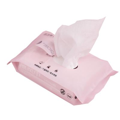 China Wholesale facial paper soft cotton facial tissue 20 pcs/bag for body cleaning for sale