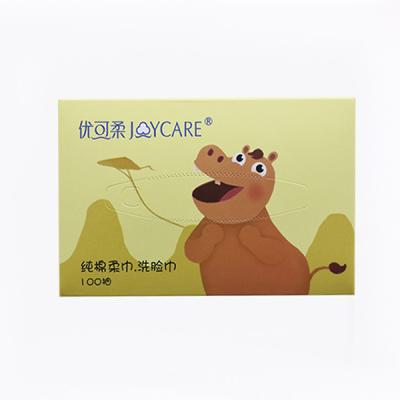 China Unscented Facial Cotton Tissue High Tensile Strength Biodegradable Sustainable for sale