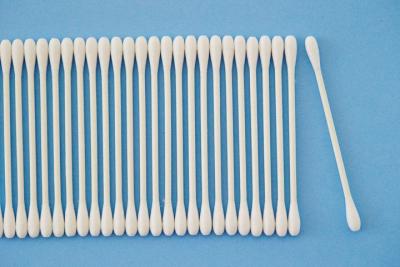 China Natuurlijke Kosmetische Katoenen Knoppen, Earbuds-van het Katoenen Toegepaste het Hotel Zwabbershuis Te koop