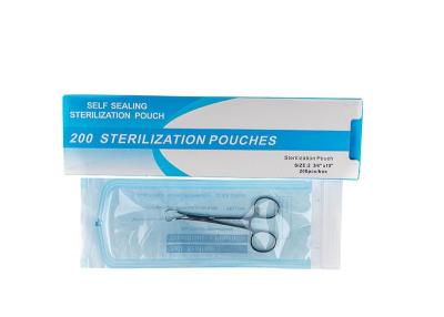 China Dental 200pcs/Box OEM Self Sealing Sterilization Pouch for sale