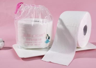 China FDA 40gsm 20x20cm Facial Cotton Tissue Roll for sale