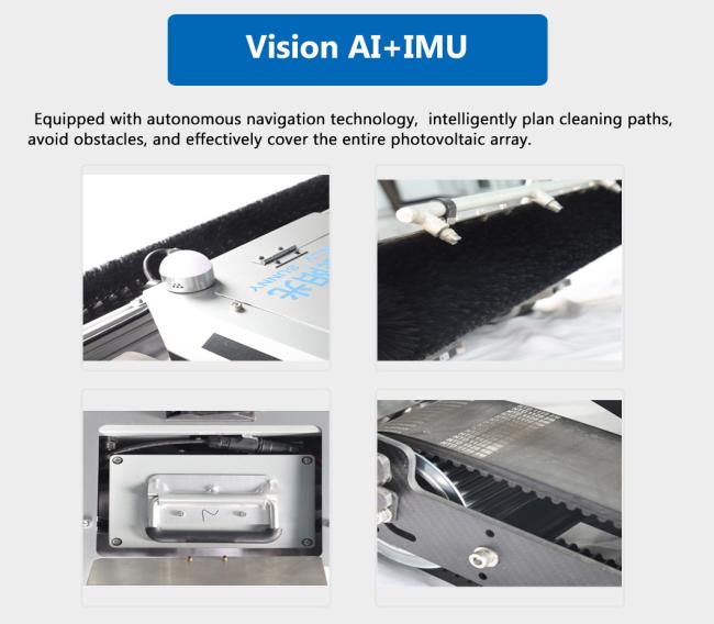 Revolutionary Solar Panel Cleaning Machine Innovative Solar Panel Cleaning Robot
