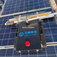 China Solar Panel Cleaning Robot 120W Automatic PV Module Washer with Long-Term Performance for sale