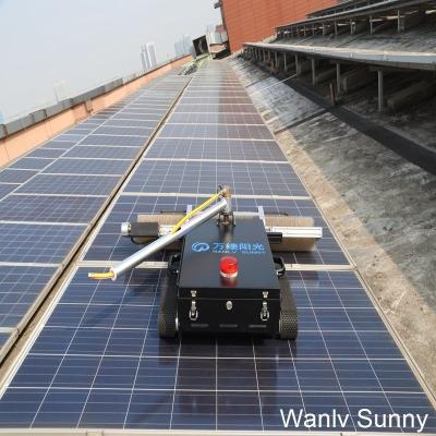 China Dry Cleaning or Washing Optional Solar Panel Cleaning Robot for Large Area Cleaning for sale