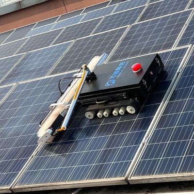 China EU Standard Remote Controlled Cleaning Robot for Photovoltaic Farms and Sunroom Roofs for sale