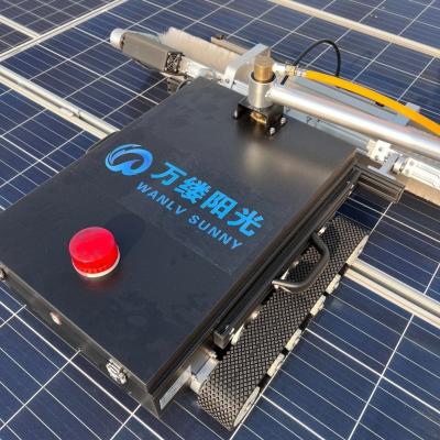 China EU Standard Remote Controlled Cleaning Robot for Photovoltaic Farms and Sunroom Roofs for sale