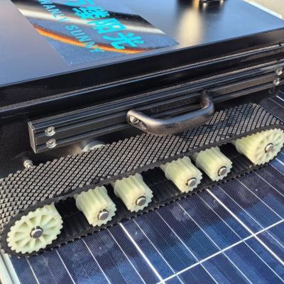 China EU Standard Remote Controlled Cleaning Robot for Photovoltaic Farms and Sunroom Roofs for sale