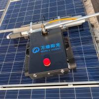 China Robotic Solar Panel Cleaning Machine 120W 24V for Efficient PV Maintenance for sale