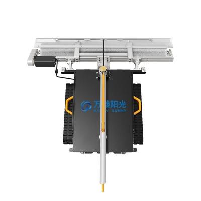 China WLS-7 Solar Cleaning Robot met 1100 roterende nylonborstel en 3-4 uur werktijd Te koop