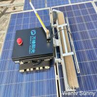 China Remote Control Solar Panel Cleaning Equipment 1200mm Brush Width for Efficient Maintenance for sale