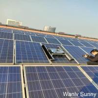 China Solar Panel Cleaner Robot Semi-Automatic 1200mm Width High Efficiency Cleaning Machine for sale