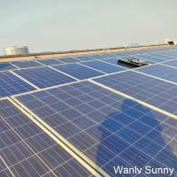 China Semi-Automatic Solar Panel Cleaning Robot with Two Rotating Brushes 1200mm for sale