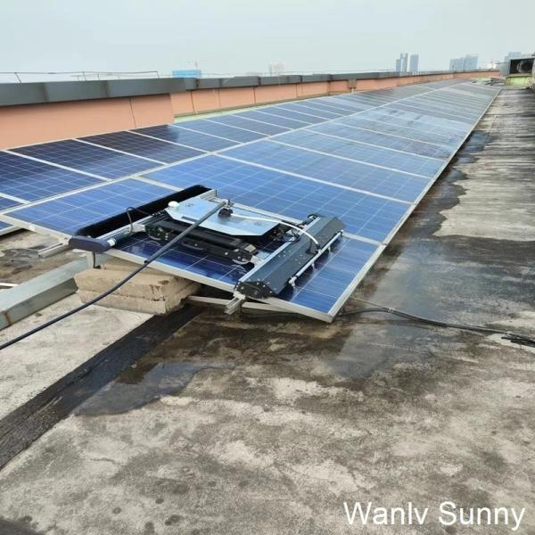 Quality CE-Certified Clean-In-Place Photovoltaic Panel Cleaning Robot for Cold Water for sale