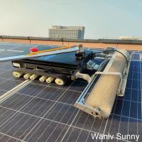 China Automatic Solar Cleaning Robot 150m Remote Control for Solar Plants Maintenance Solution for sale