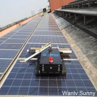 China Automatic Solar Cleaning Robot 150m Remote Control for Solar Plants Maintenance Solution for sale
