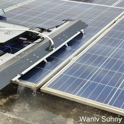 Cina Soluzione di sistema di pulizia dei pannelli solari a energia artificiale per grandi centrali fotovoltaiche in vendita
