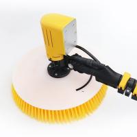 China Customized Lithium Battery Backpack Single-Head Rotating Brush Solar Panel Cleaning System 120W for sale