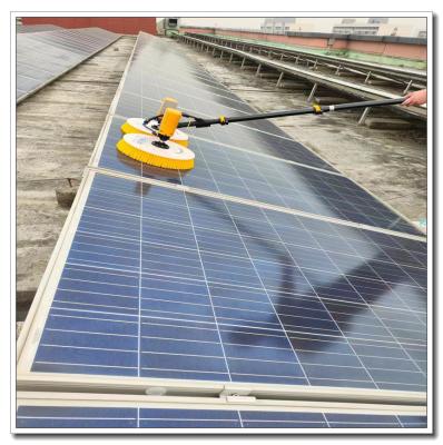 China WLS-4 Wanlv Sunny Portable Solar Panel Roller Brush Dry and Water Cleaner PV Module Cleaning Machine Clean Systems for sale
