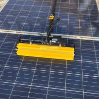 China Electric Solar Panel Cleaning Tool Kit Rolling Brush 110V Customizable for sale