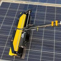 China Telescopic Solar Panel Window Cleaner 3.5m-7.5m Adjustable Rotatable Head for sale