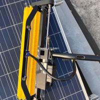 China Telescopic Solar Panel Window Cleaner 3.5m-7.5m Adjustable Rotatable Head for sale