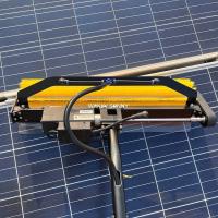 China Telescopic Solar Panel Window Cleaner 3.5m-7.5m Adjustable Rotatable Head for sale