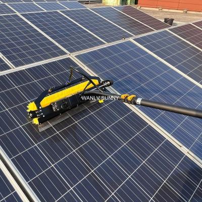 China 24FT Reach Window/Solar Panel Washing Kit with Telescoping Extension Pole 3-8 Sections for sale