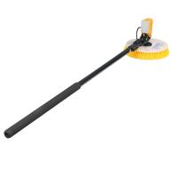 China 5.5m Adjustable Handle Single Disc Rotating Brush for PV Panel Cleaning for sale